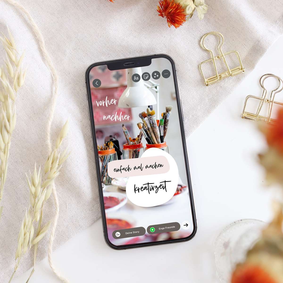 Insta-Story-Sticker "Basics"